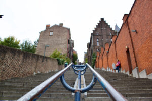 An Extreme Staircase, The Montagne De Bueren In Liège