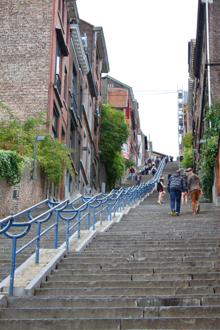 An Extreme Staircase, The Montagne De Bueren In Liège