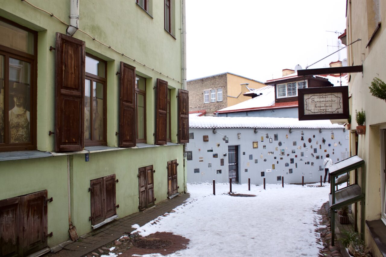 Pay Tribute To Lithuanian Authors Along Literature Street In Vilnius